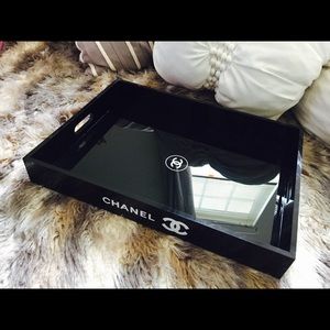 Bags | Used Authentic Chanel Serving Tray | Poshmark